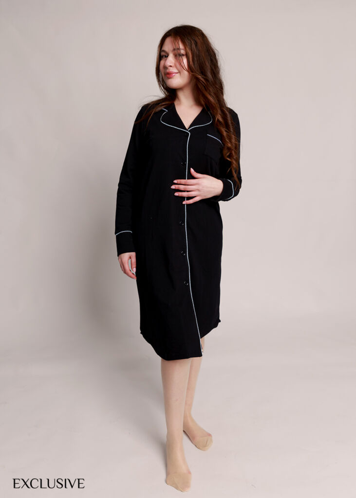 Robe Pyjama Coton Midnight Code - Exclusive | Destination #1 Lingerie ...